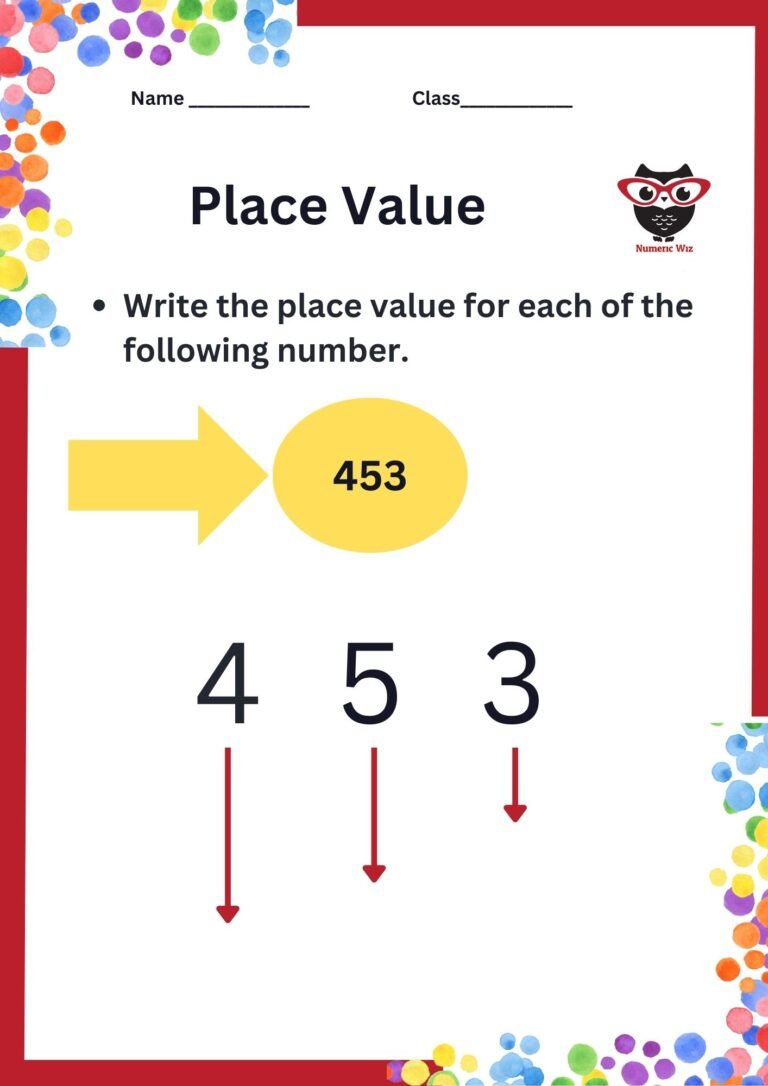 Place value with three digit - Numericwiz