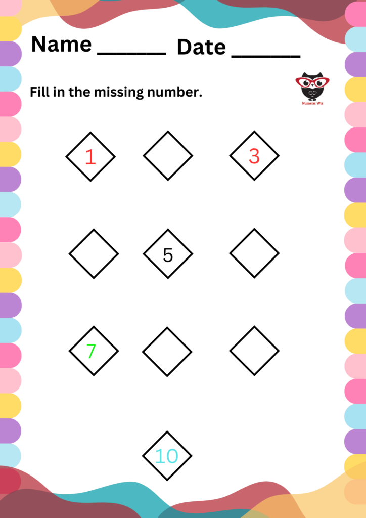 Fill in the Missing Numbers With Fun! - Numericwiz