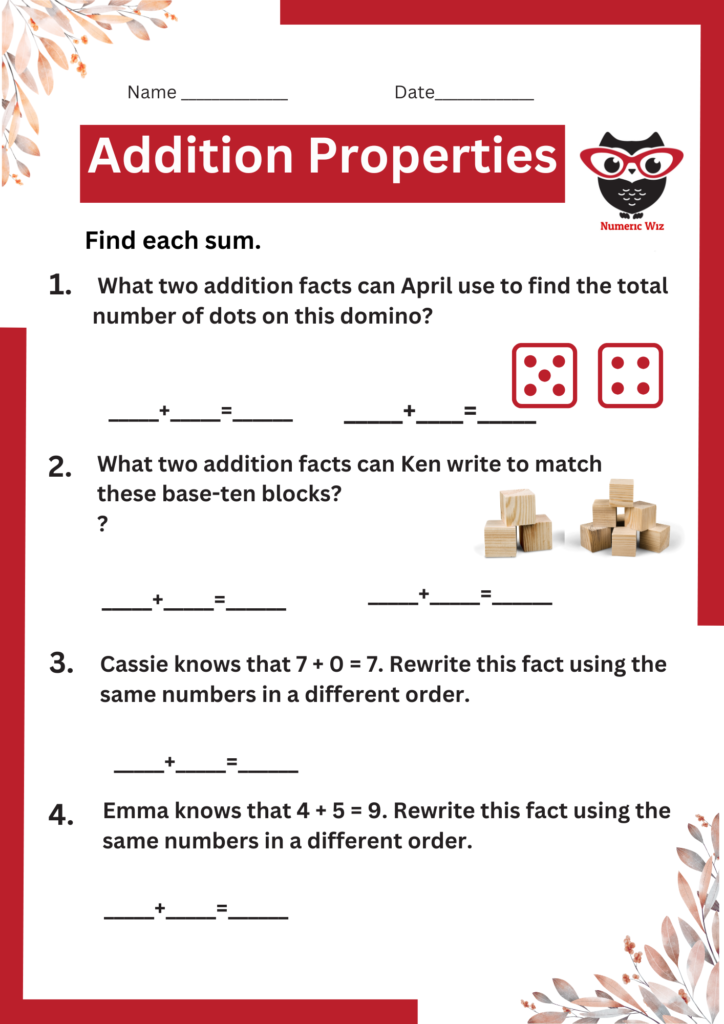 Easy Addition Worksheets for Kindergarten - Numericwiz